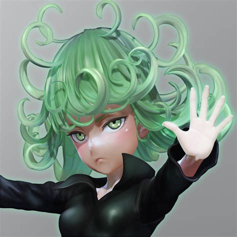 Tatsumaki One Punch Man Drawn By Leslyzerosix Danbooru