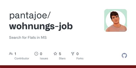 GitHub Pantajoe Wohnungs Job Search For Flats In MS