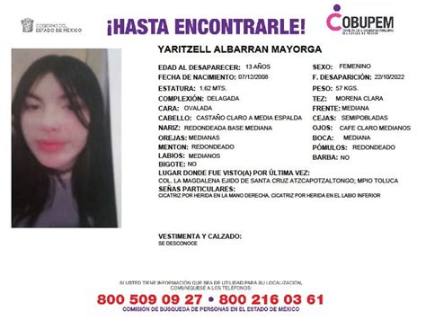 Yaretzi De 14 Años Salió De La Prepa Y Desapareció A Metros Del Módulo De Policías En Ecatepec