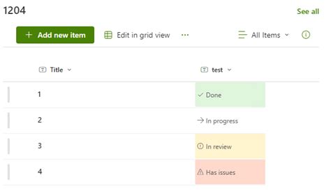 Column Formatting Not Showing When View Shown In A Sharepoint List Web
