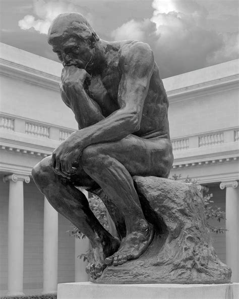 The Thinker Statue By Auguste Rodin