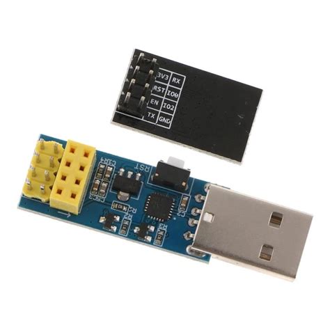 Kit Esp 01 Módulo Esp8266 Wifi Esp01 Gravador Usb Escorrega o Preço