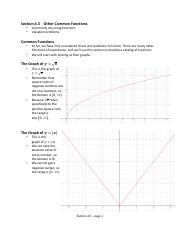 4 3 Other Common Functions Pdf Section 4 3 Other Common Functions Commonly Occurring