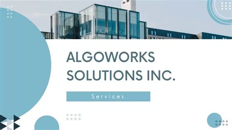 Ppt Algoworks Salesforce Summit Consulting Partner Powerpoint Presentation Id 11766605