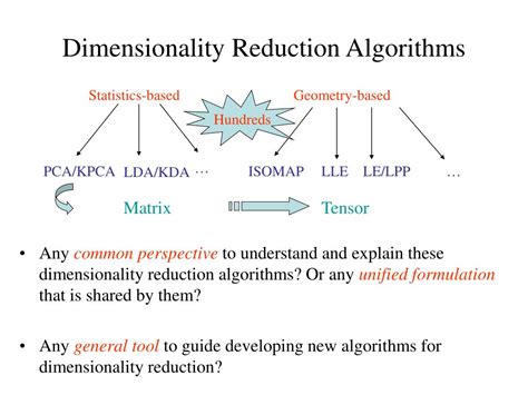Ppt Graph Embedding A General Framework For Dimensionality Reduction