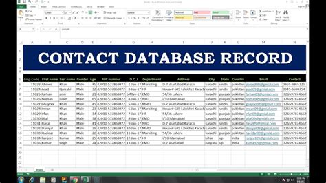 29 Basic Data Entry Practice In Excel Tutorial In Hindi Part 1 Youtube