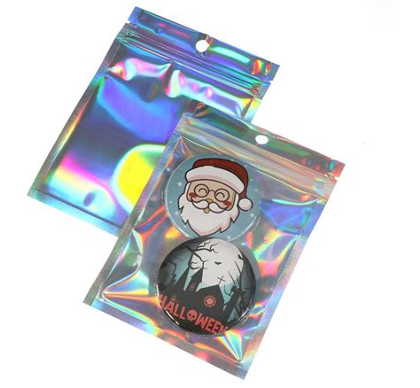 ᐉ Подарунковий пакет із віконцем Zip Lock голографічний 7х10 см Райдужний • Краща ціна в Києві