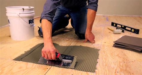 How To Lay Floor Tiles In Your House Easy DIY