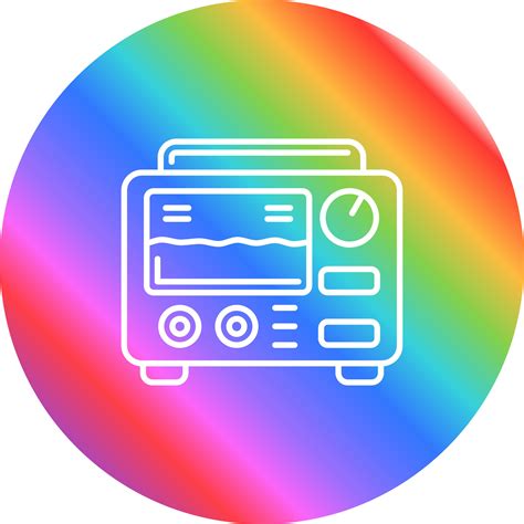 Oscilloscope Vector Icon 27025464 Vector Art At Vecteezy