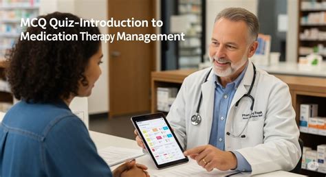 Mcq Quiz Introduction To Medication Therapy Management Pharmacy Freak
