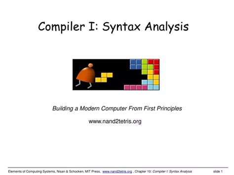 Ppt Modern Compiler Design Building From First Principles Powerpoint