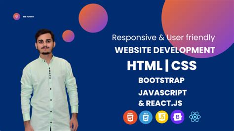 Do Frontend Web Development For You By Mrhunny Fiverr