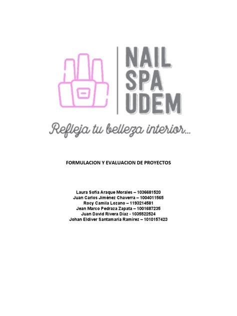 Formulacion Proyectos Parte 1 Pdf Agua Business