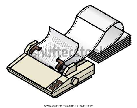 Dot Matrix Printer Over 75 Royalty Free Licensable Stock Illustrations And Drawings Shutterstock