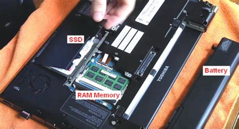 How To Remove Hard Drive From Toshiba Laptop Computer
