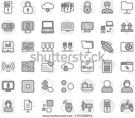 Editable Thin Line Isolated Vector Icon Stock Vector Royalty Free 1703388856 Shutterstock