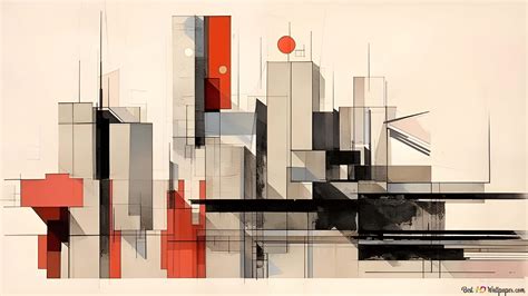 Modern Minimalist Architecture A Bold Artistic Perspective 8k Wallpaper Download