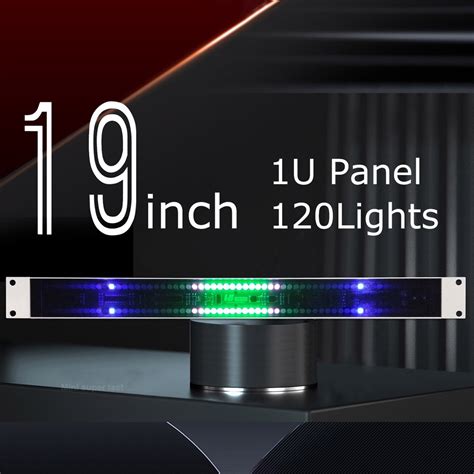 LED Level Indicator Stereo Sound Wire Control Audio USB Music Spectrum Electronic VU Meter