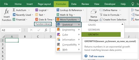 Growth Excel Formula Function Examples How To Use