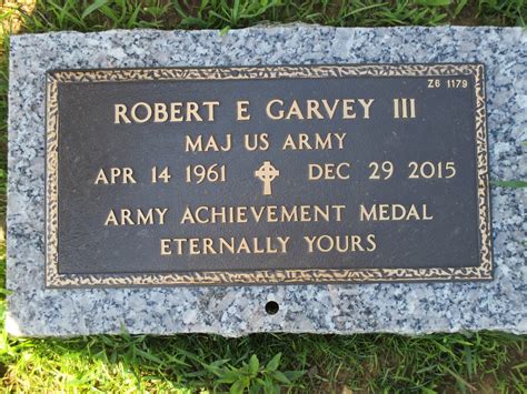 Maj Robert E Garvey Iii 1961 2015 Find A Grave Memorial