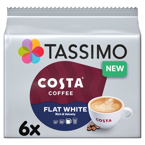 Tassimo Costa Coffee Flat White 6 Pack 1674 G Storefront En