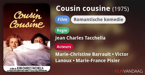 Cousin Cousine Film 1975 Kopen Op Dvd Of Blu Ray Filmvandaagnl