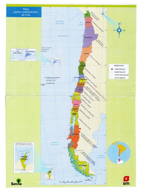 Mapa Politico Y Fisico Chile Pdf