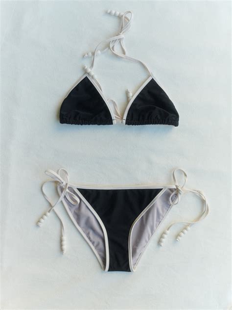 Bellini Biarritz Bikini Top And Bottom Ebony Køb Her — Ff2