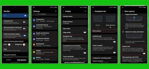 Galaxy Users Can Hide Gesture Navigation Bar With Navstar Update