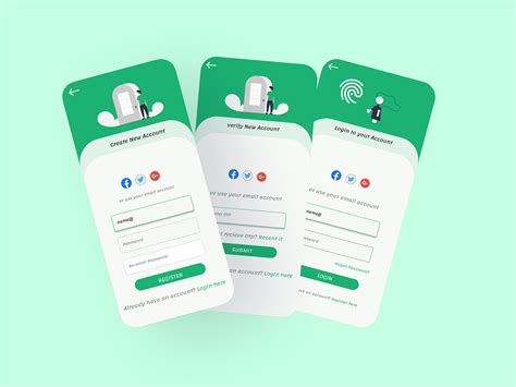 Login Page Ui Design By Mahendar V On Dribbble