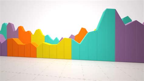 An Animated Bar Graph Showing Business Growth And Is Enhanced With A Progress Arrow Animating