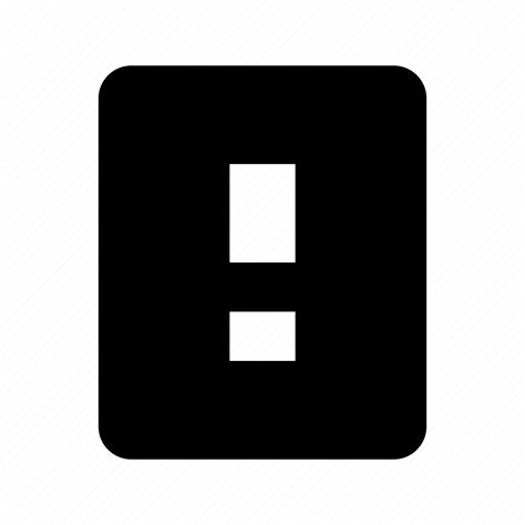 Caution Document Error File Important Warning Icon Download On