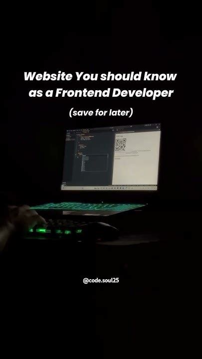Website You Should Know As A Frontend Developer Code And Soul Frontenddevelopment