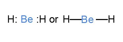 Lewis Structure Of Beh2 Write A Lewis Structure Predict The Molecular