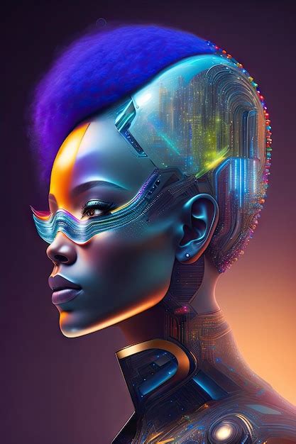 Premium Ai Image Artificial Intelligence Personality Digital Art
