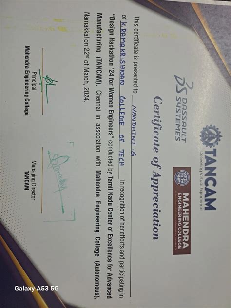 nandhini g on linkedin womens krct tancam