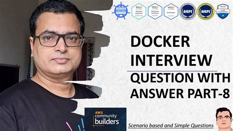 Docker Interview Question With Answer Part 8 Docker Devops Alokkumar Youtube