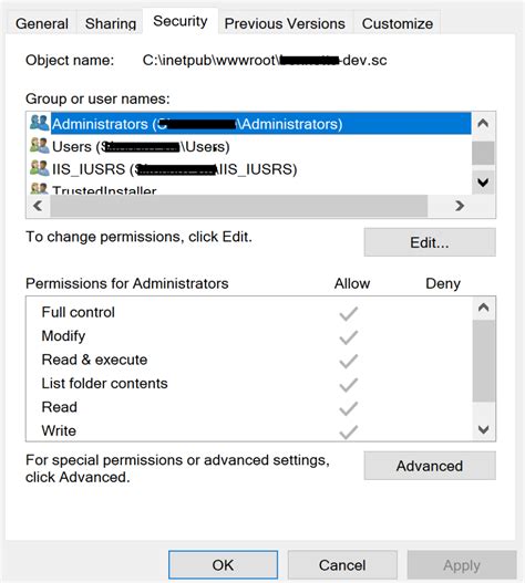Set Permissions To Sitecore Applications Served By Iis Using Cmd Sitecore With Raman