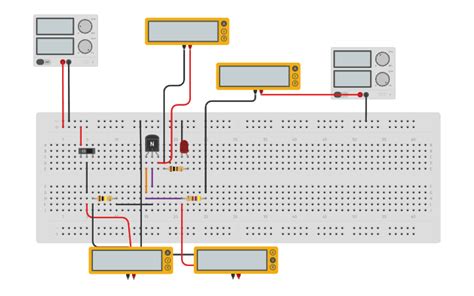 Circuit Design Percobaan V Transistor Sebagai Saklar Muhammad Dafa Alfarizi Tinkercad