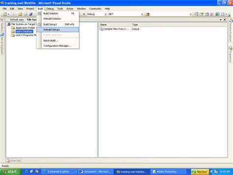 Setup For Window Forms Application And Websites