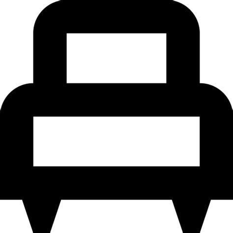 Bed Single Outline Icon Svg Png Free Download