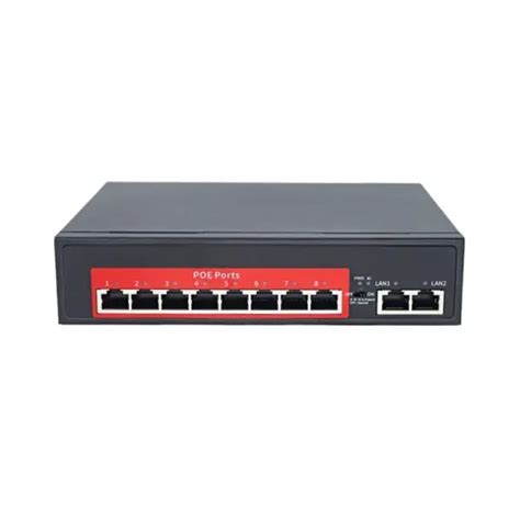 Port Fast Ethernet Poe Switch GracyFiber