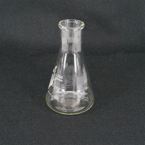200ml Wide Neck Borosilicate Glass Conical Erlenme Vicedeal