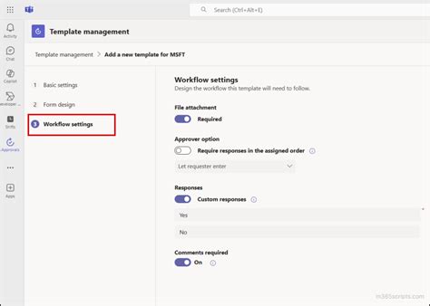 Approvals App In Microsoft Teams