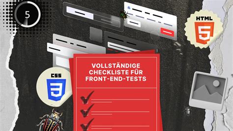 Vollständige Checkliste Für Front End Tests Qawerk