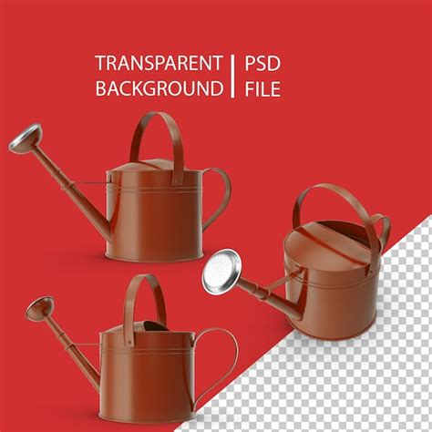 Premium Psd Watering Can Png