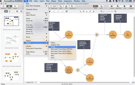Export Drawing To HTML Format ConceptDraw HelpDesk