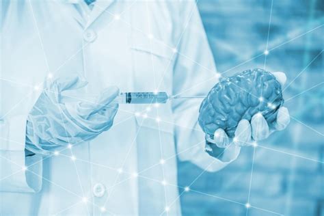 Premium Photo Digital Composite Image Of Scientist Injecting Syringe