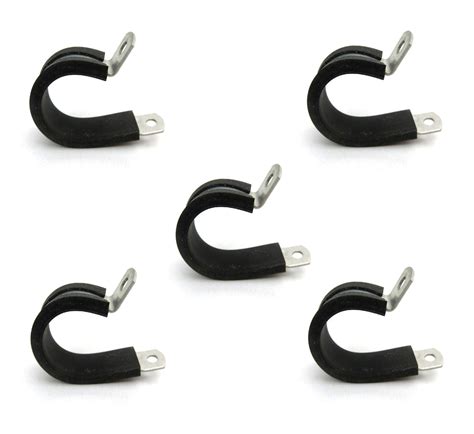 Adel 754 16 2 8 Aircraft Cushioned Wire Hose Loop Clamp 7541628 Lot Of