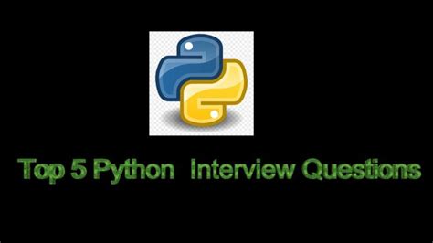 Yogesh D On Linkedin Top 5 Python Interview Questions Ask During